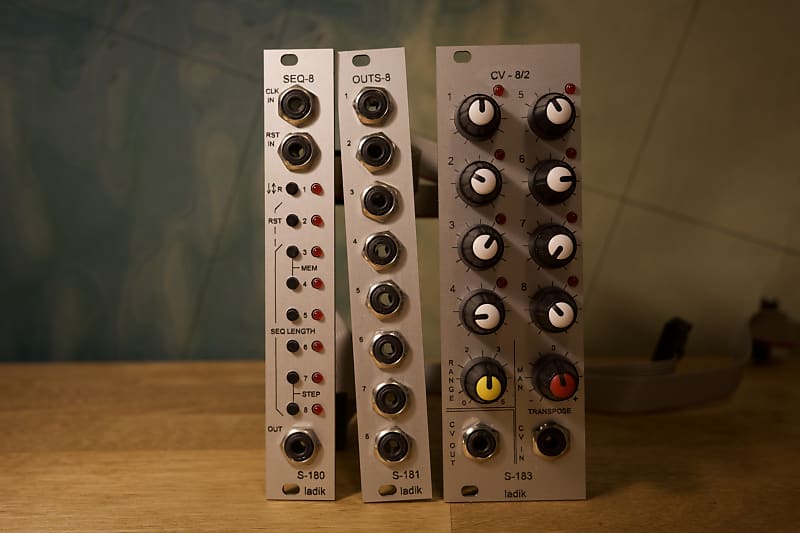 Ladik S-180/S-181/S-183 8-step cv/gate sequencer | Reverb