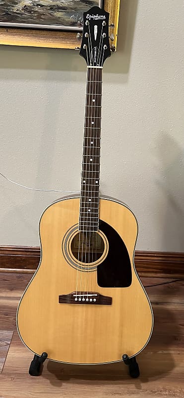 2008 Epiphone Masterbilt AJ500m - Natural | Reverb