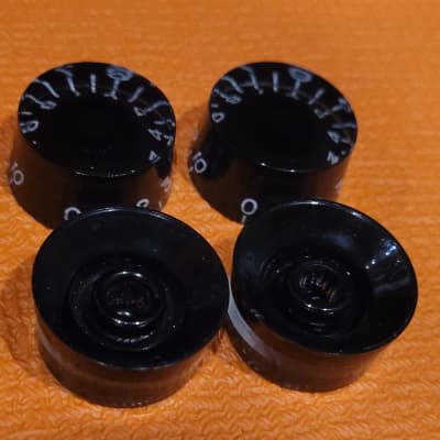 SET of 4: Gibson Speed Knobs - Black | Reverb