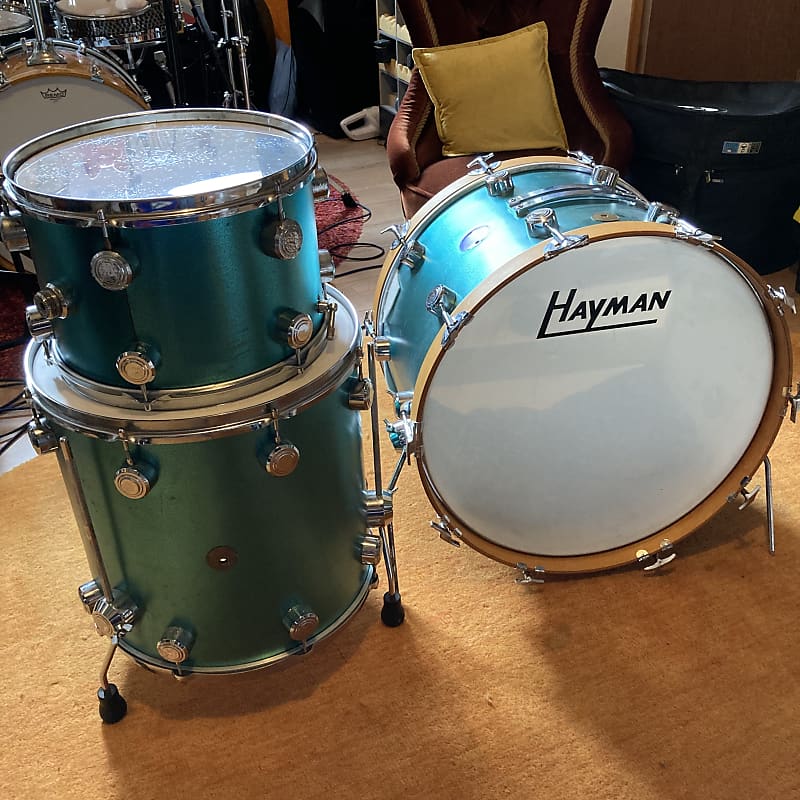 Hayman Vibrasonic 3 piece drum kit (22x14, 16, 13) 1969-73 | Reverb