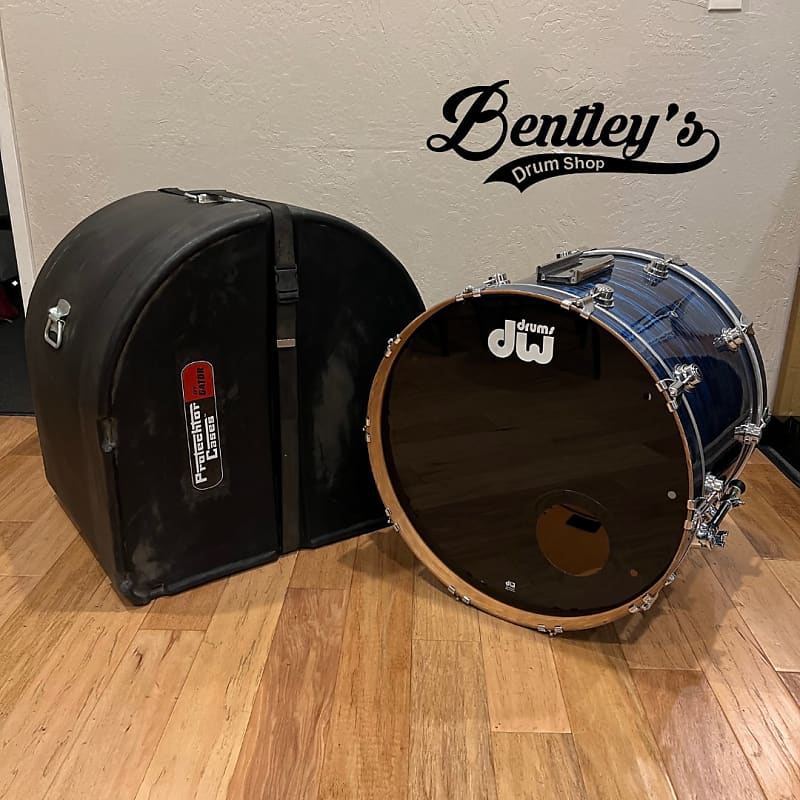 DW Collector's Series Pure Maple 18x24" Kick Drum in Deep | Reverb