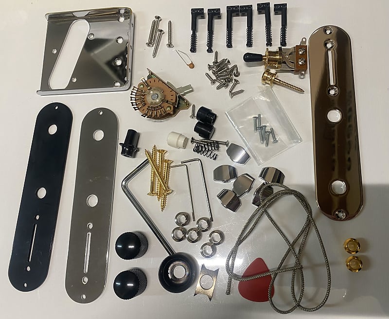 Parts Lot Fender Telecaster Guitar Tele Parts Lot Get | Reverb