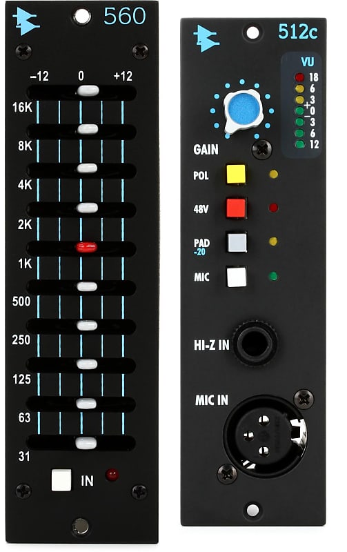 API 560 500 Series Graphic Equalizer Bundle with API 512c 500 | Reverb