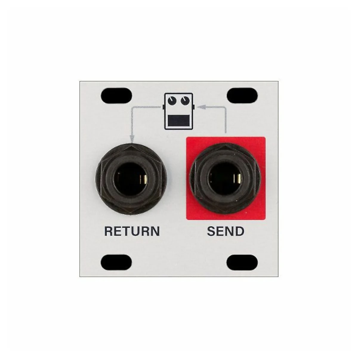 Intellijel Pedal I/O Jacks 1U Eurorack Synth Module | Reverb