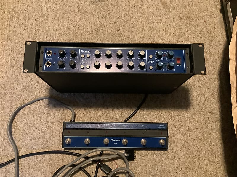 Randall RGP1000 Preamp Loaded and Rare | Reverb