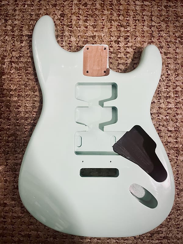 Aftermarket Stratocaster Body - Surf Green | Reverb