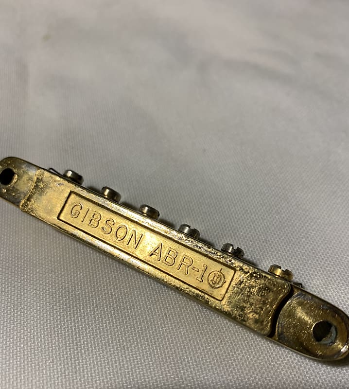 1963 GIBSON ABR-1 Gold Tune-O-Matic Bridge ES-355 Les Paul | Reverb