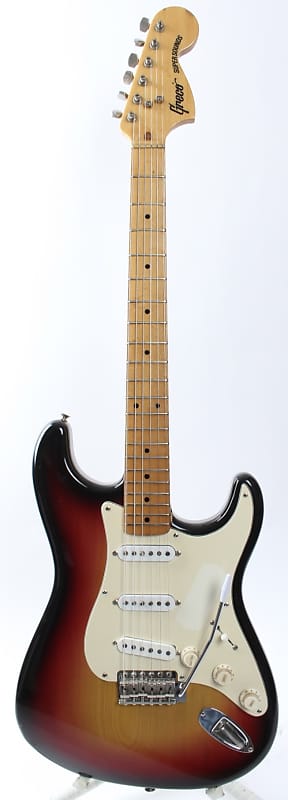 1976 Greco Super Sounds Stratocaster sunburst | Reverb