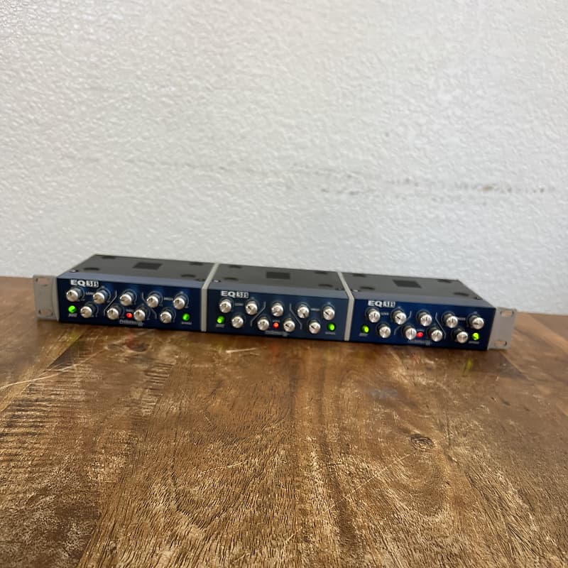 3 x Presonus EQ3B 19” rack parametric EQ | Reverb