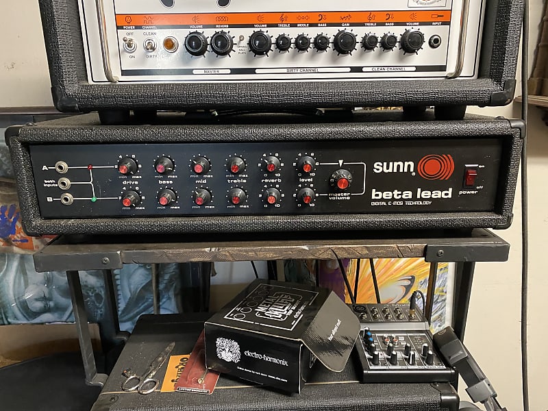 Sunn Beta lead 80’s Black | Reverb
