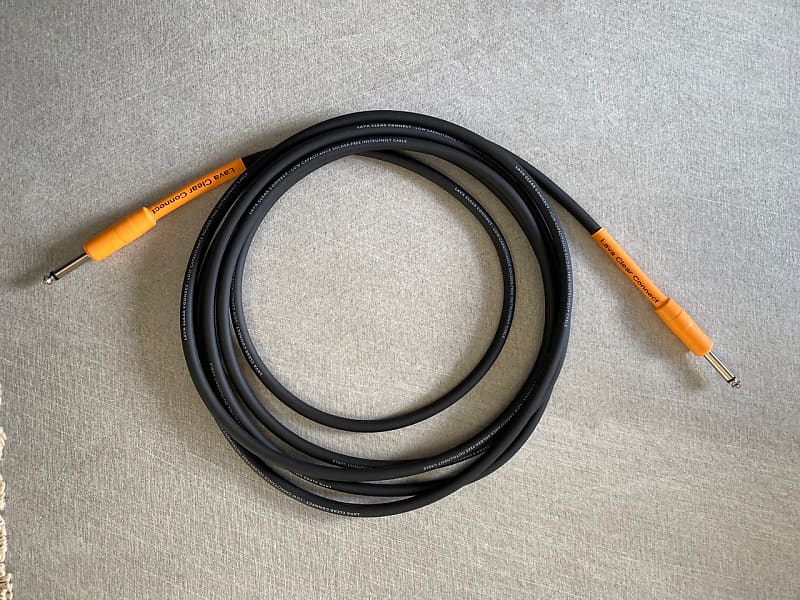 Lava Cable Clear Connect 12 feet 2018 Black | Reverb