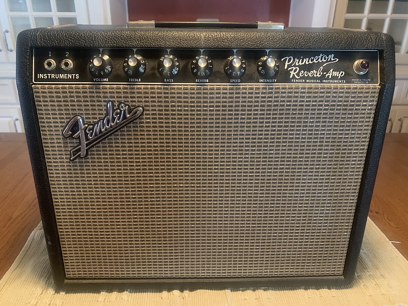 Fender Princeton Reverb 12-Watt 1x10" Guitar Combo 1964 - | Reverb