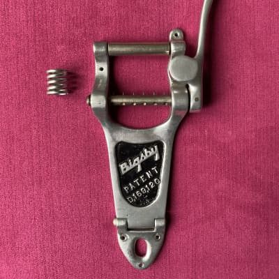 Bigsby B7 vibrato guitar tailpiece c 1950’s 1960 Nickel | Reverb UK