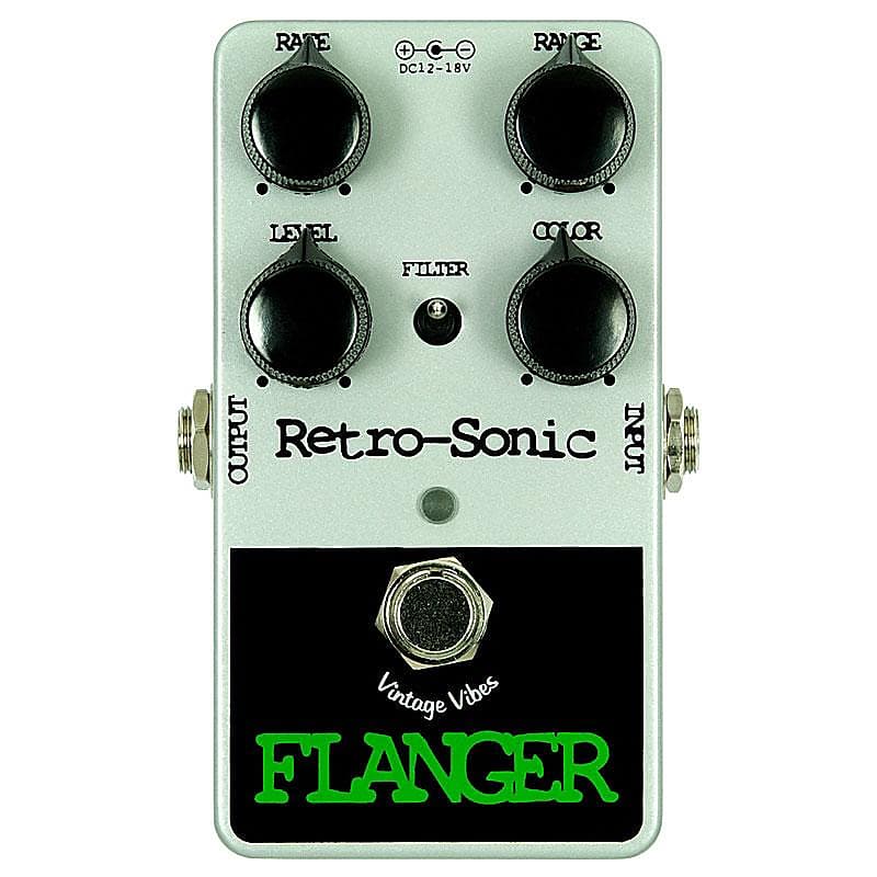 Retro-Sonic Analog BBD Flanger Pedal | Reverb