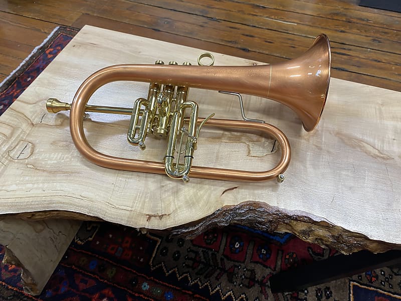 Taylor Pre-Fatboy Heavy Copper Bell Bb Flugelhorn | Reverb
