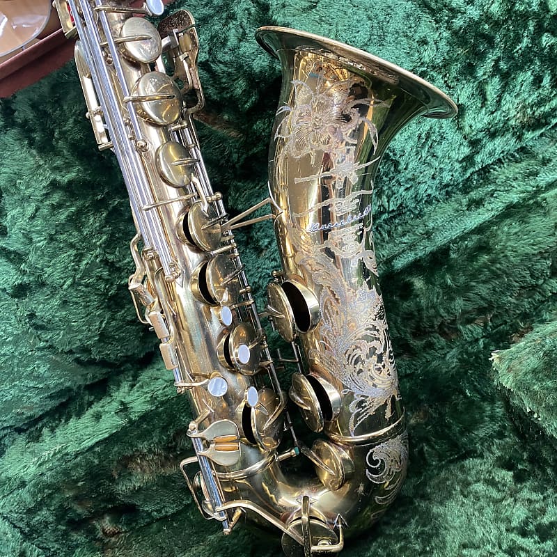 Buescher 400 Top Hat and Cane Vintage Tenor Saxophone w/ Case | Reverb