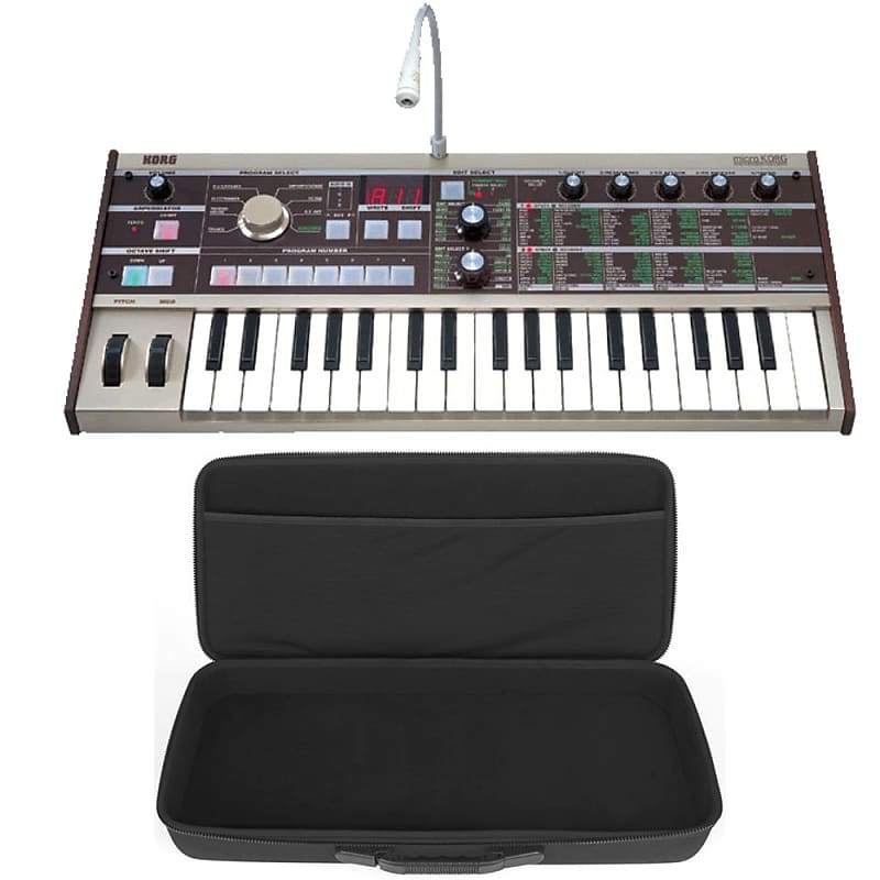 Korg microKORG 37 Mini-Key Synthesizer/Vocoder w/ Case | Reverb