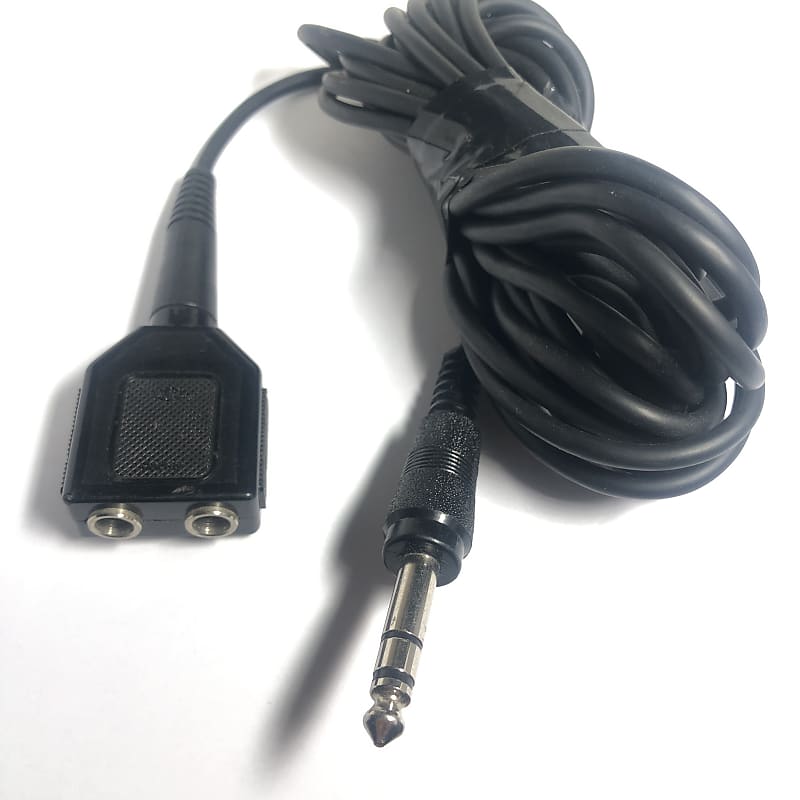 1/4" 6.35mm Stereo Plug/Male to Dual 1/4" 6.35mm | Reverb UK
