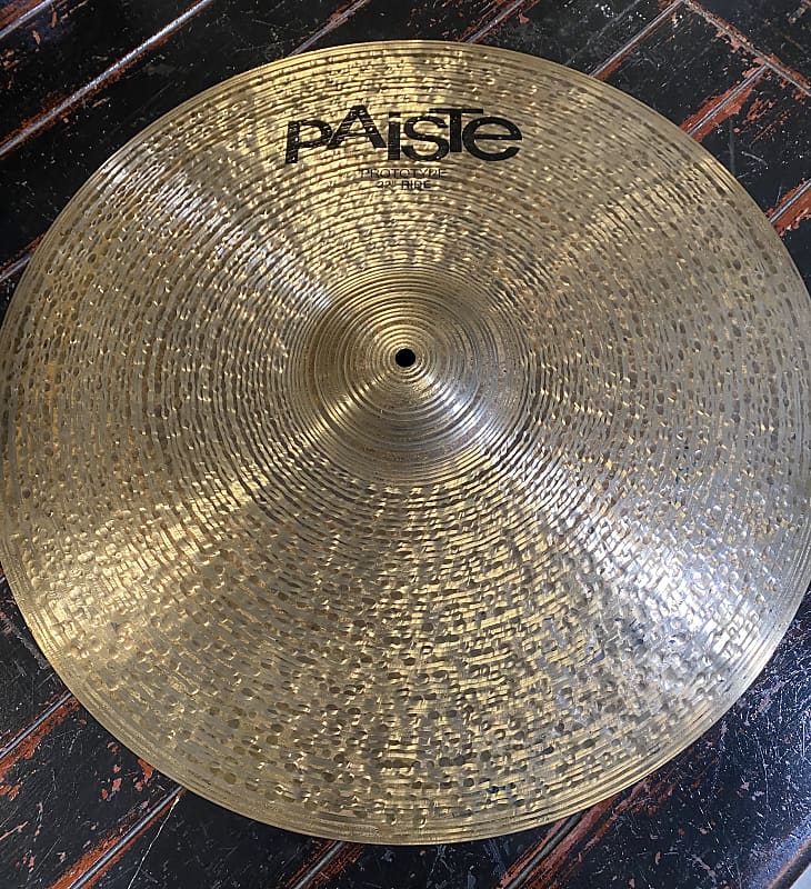 Paiste 22” Masters prototype ride Video! | Reverb
