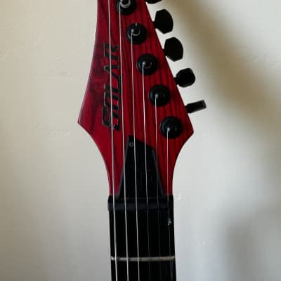 Solar Guitars A2.6TBR 2020 - Trans Blood Red | Reverb