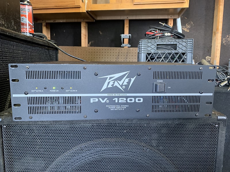 Peavey PV 1200 Power Amplifier | Reverb