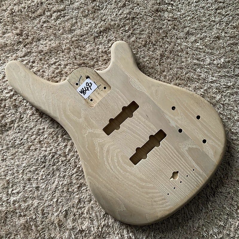 Alder Wood Unfinished 4 String Bass Body | Reverb