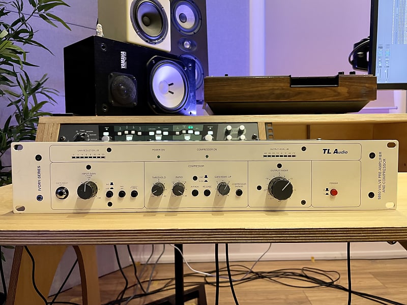 TL Audio 5050 - Valve Pre-Amplifier & Compressor - Ivory | Reverb