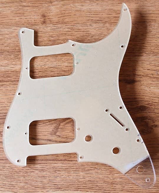 Clear,Transparent pickguard,Strat HH pickguard | Reverb