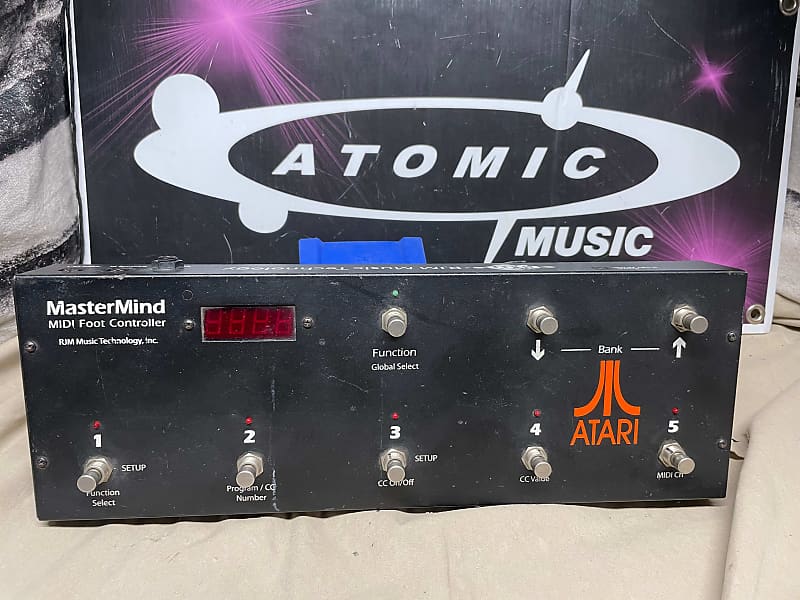 RJM Music Technology Inc. MasterMind MIDI Foot Controller | Reverb