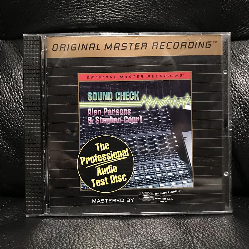 SOUND CHECK audio test disk Alan Parsons | Reverb