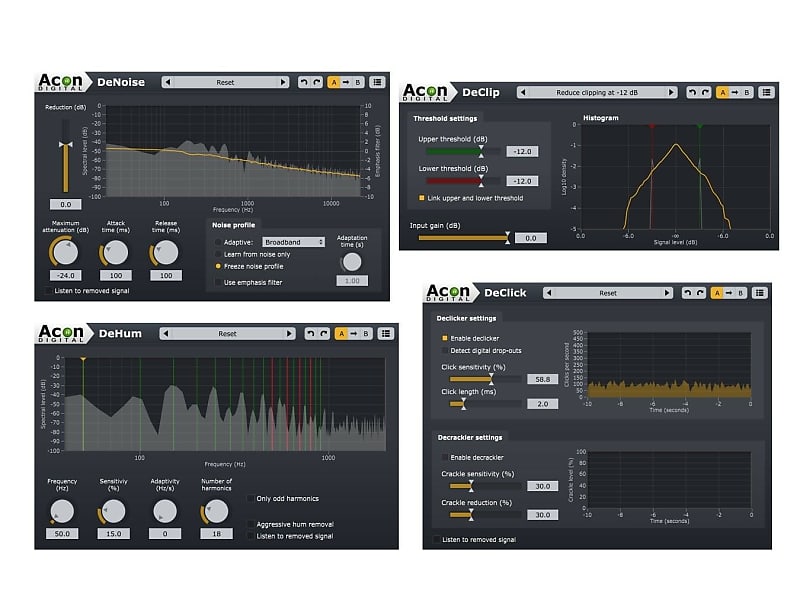 New Acon Digital Restoration Suite 2 Audio Restoration and | Reverb