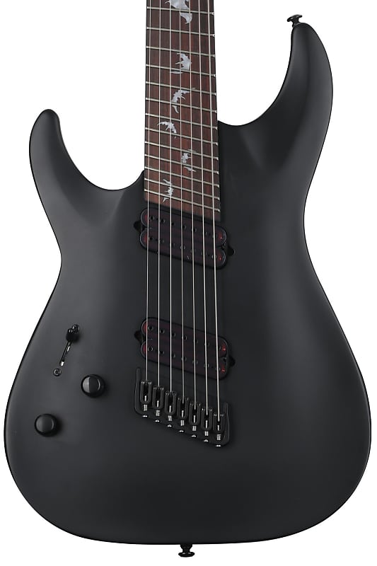 Schecter Damien-7 Multiscale Left-handed 7-string Electric | Reverb