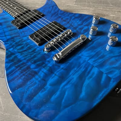Carvin Sc-90 2000 Blue Quilt | Reverb Australia