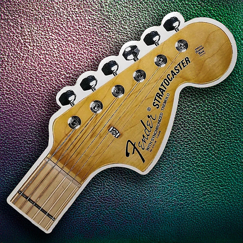 FENDER STRATOCASTER STICKER STRAT INSANELY RARE LIMITED | Reverb