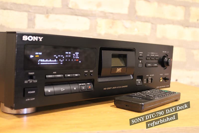 SONY DTC-790 professionall DAT Deck w/remote and extra.. | Reverb