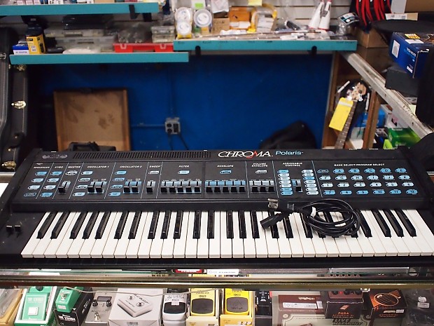 Vintage Fender Chroma Polaris 2123 MIDI Synth Synthesizer | Reverb