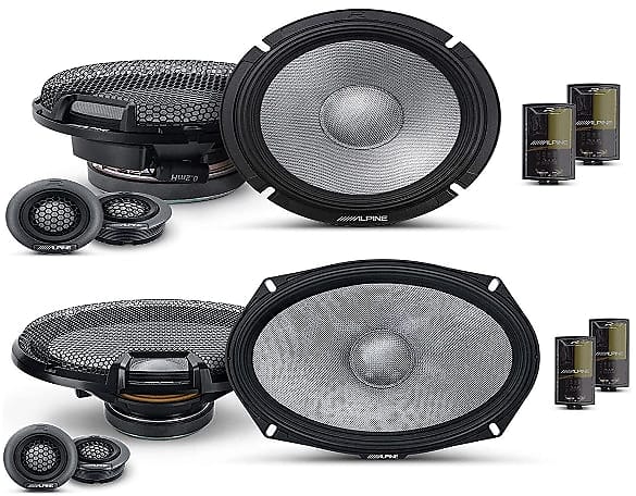Alpine R-Series R2-S65C & R2-S69C 6x9" Component Car Audio | Reverb