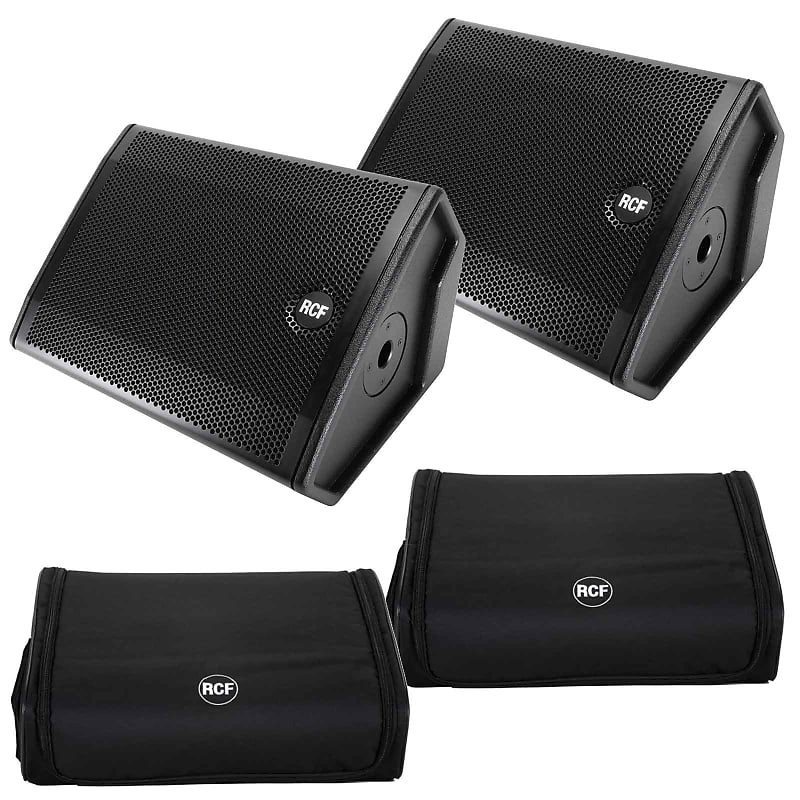 2 RCF NX 12-SMA 12" Active Coaxial Stage Monitors + 2 | Reverb