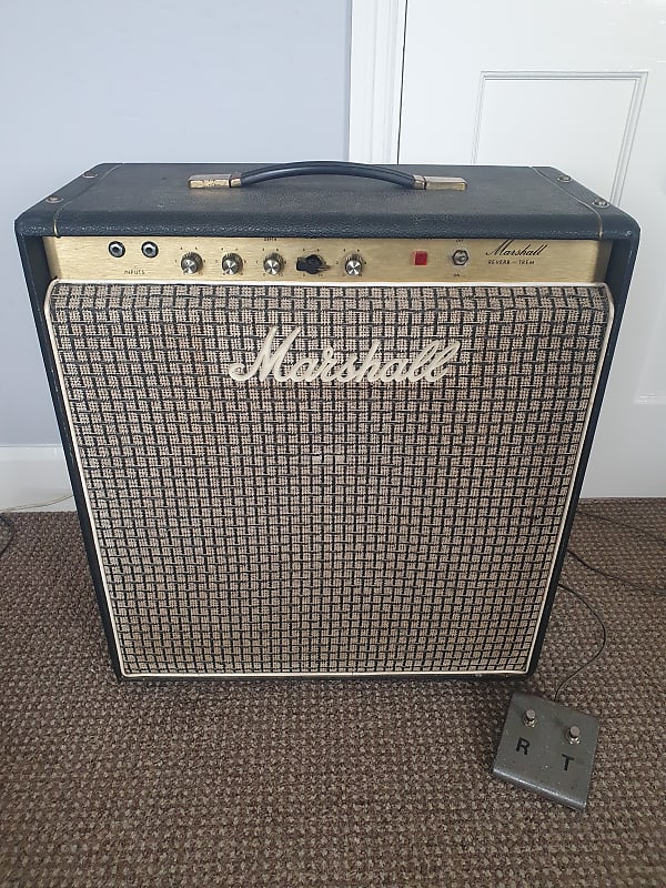Vintage 1972 Marshall Reverb Tremolo 1x15 Valve Amplifier | Reverb UK