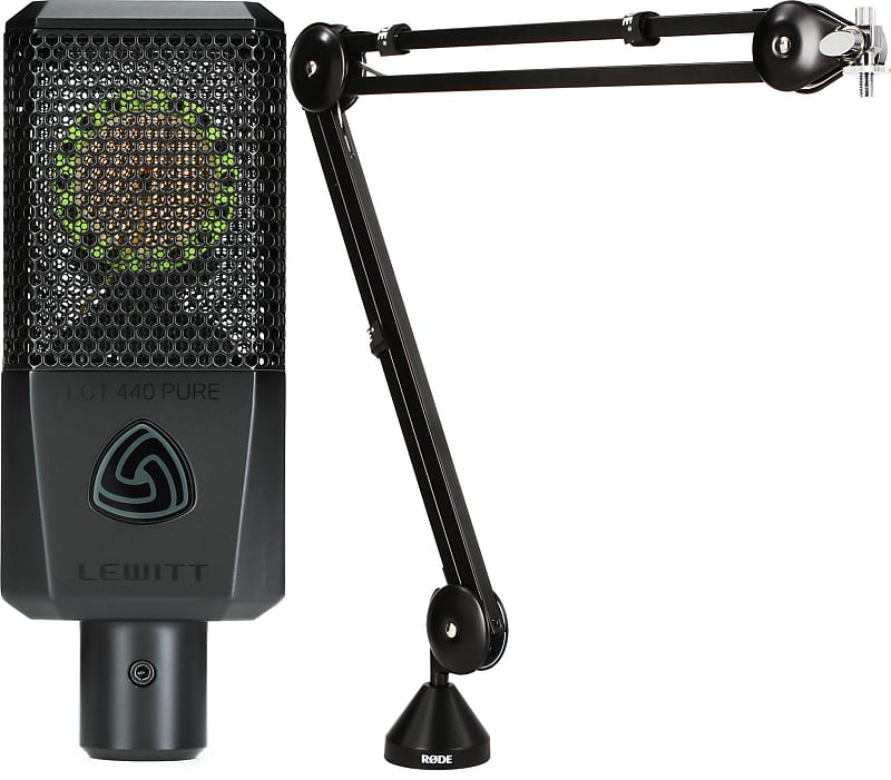 Lewitt LCT 440 PURE Condenser Microphone Bundle with Rode | Reverb