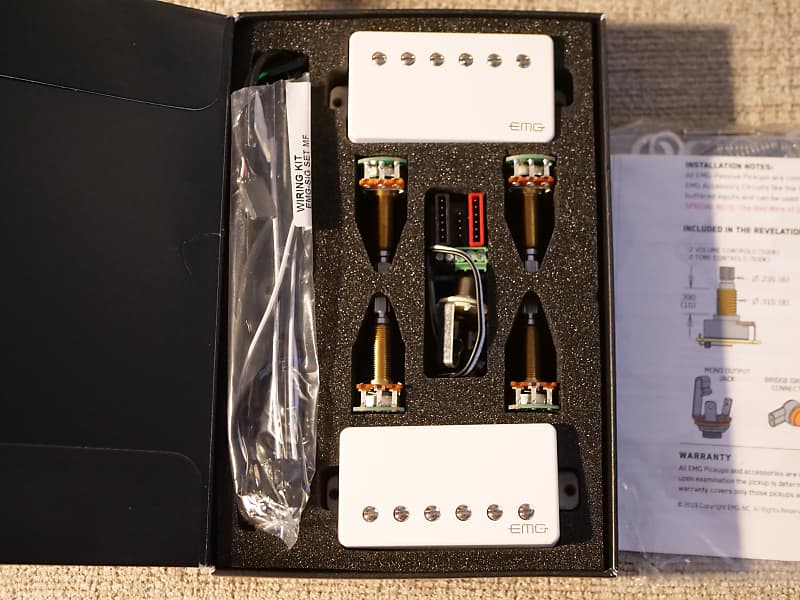 EMG REV Set Revelation Prashant Aswani Passive Humbucker | Reverb