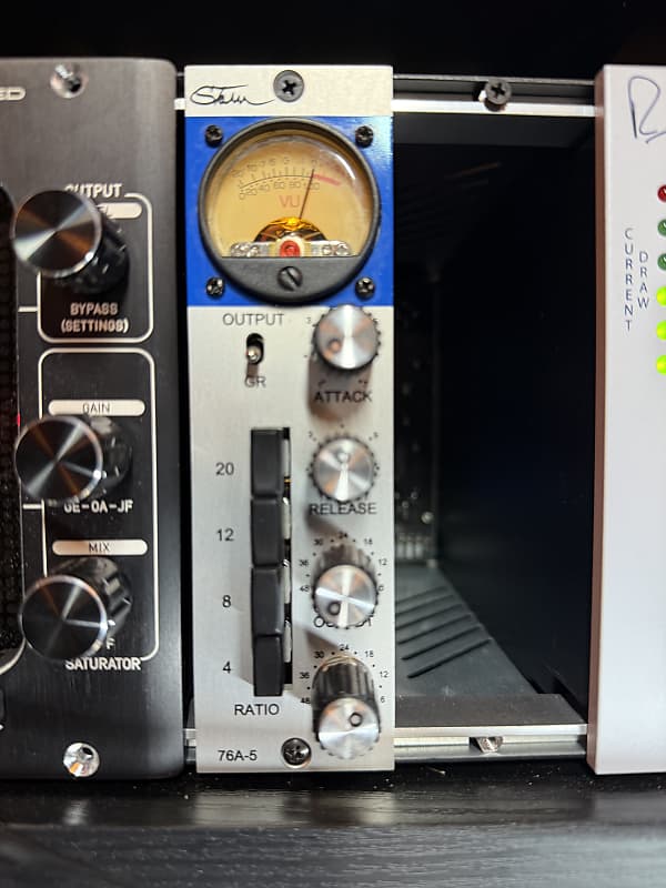 Stam Audio S.A.-76A 500 series compressor 2022 - Blue Stripe | Reverb