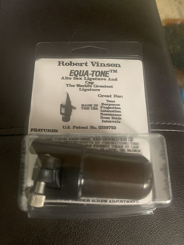 The Robert Vinson “Equa-tone” Alto Sax Ligature | Reverb