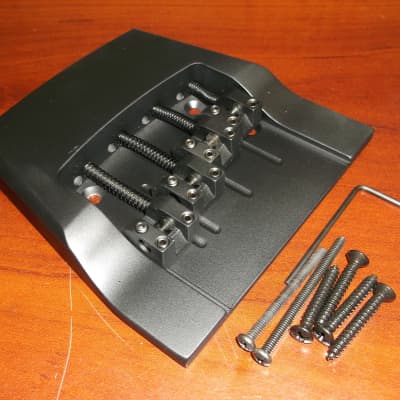 Hipshot 5RK400AB Aluminum Bridge For 4 String Rickenbacker | Reverb