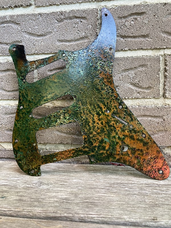 Rusted Relics Jake E Lee tribute steel pickguard 2024 - | Reverb UK
