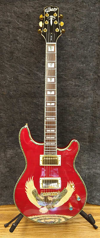 Copley MSG 688 Red With Eagle Inlay | Reverb