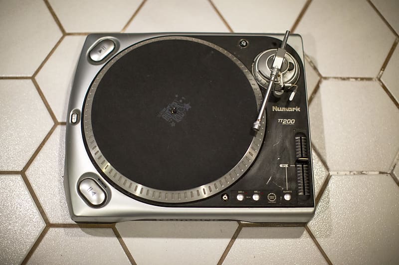 Pair (2) Numark TT200 High Torque Direct Drive Turntables | Reverb
