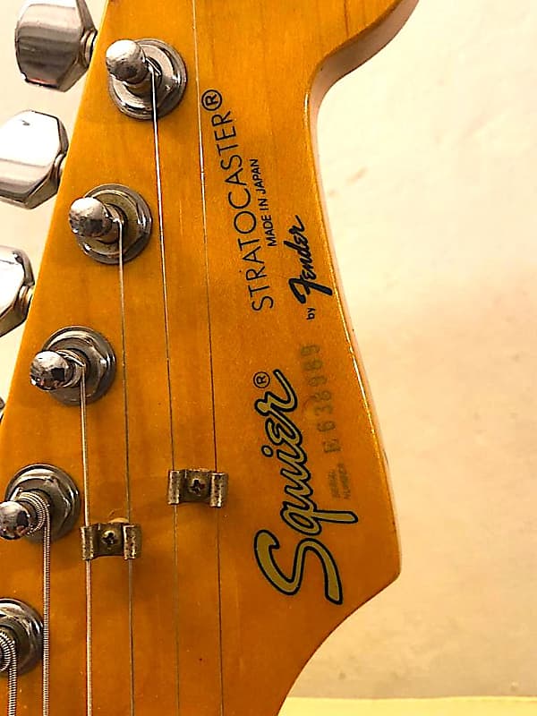 Fender Squier Stratocaster Japan 80 Japan plus extra | Reverb UK