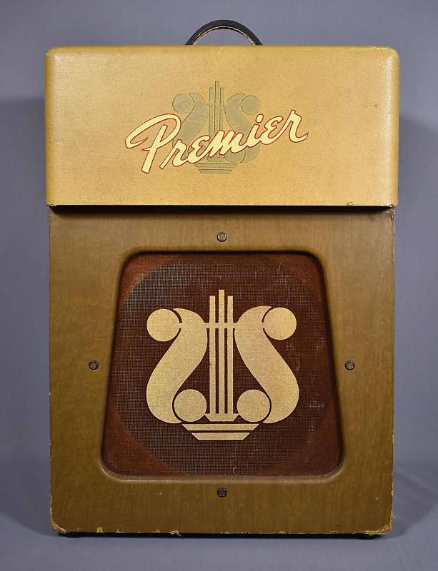 '50's Vintage Premier Model 120 Tube 1x12" Combo Amplifier | Reverb