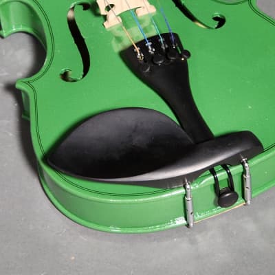 No Name 4/4 Metallic Green Violin 2020's - with Case and Bow | Reverb